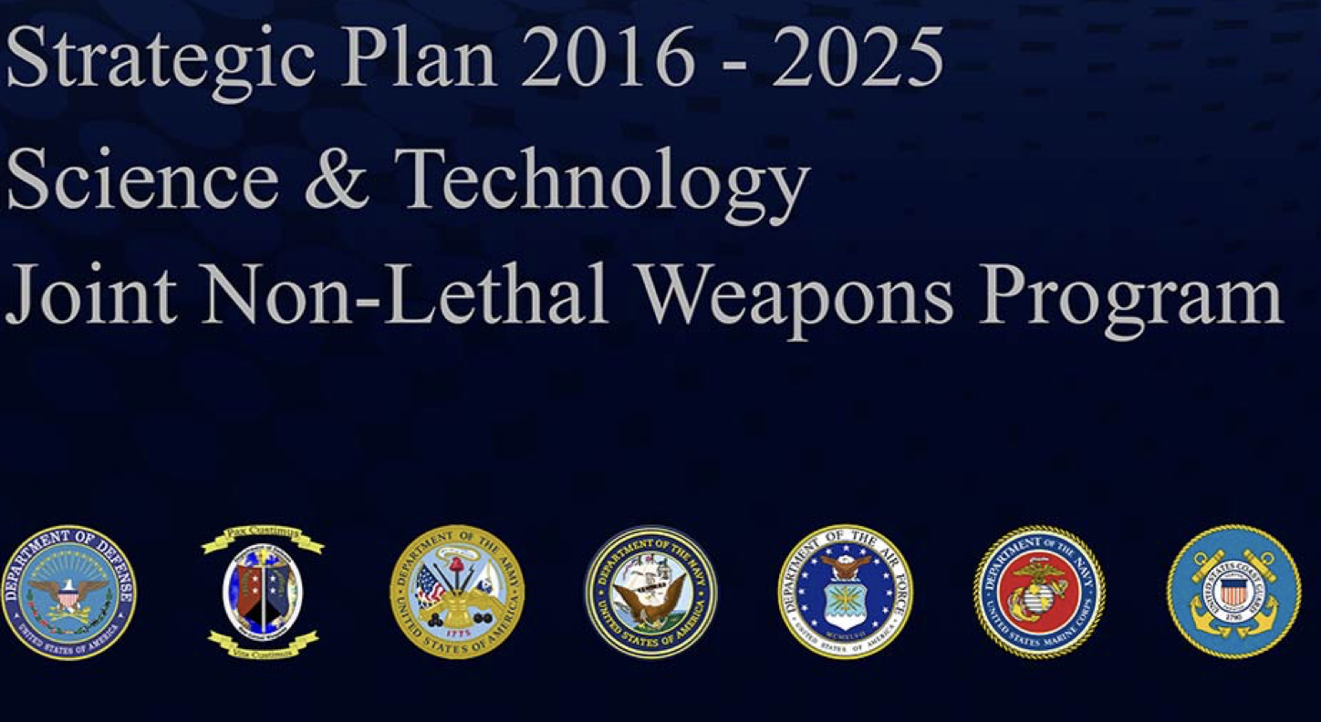 Strategic Plan 2016-2025 Science and Technology Joint Nonlethal Weapons ...